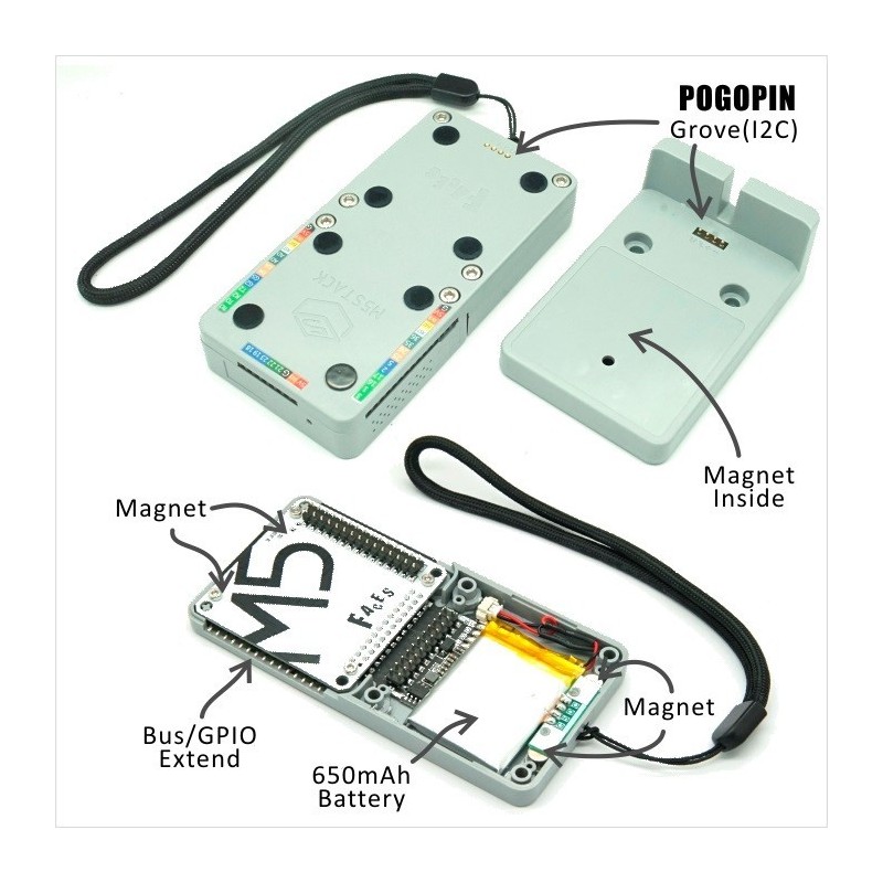 M5Stack ESP32 Open Source Pocket Computer with Keyboard/Gameboy/Calculator for Micropython Arduino